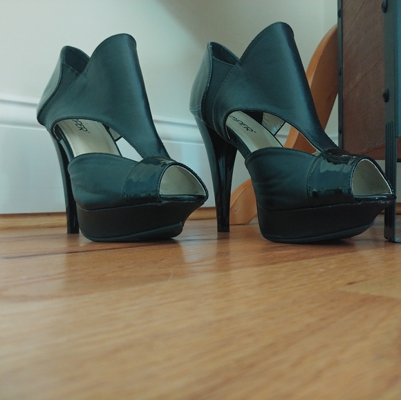 Bumper | Shoes | Bumper Black Heels | Poshmark